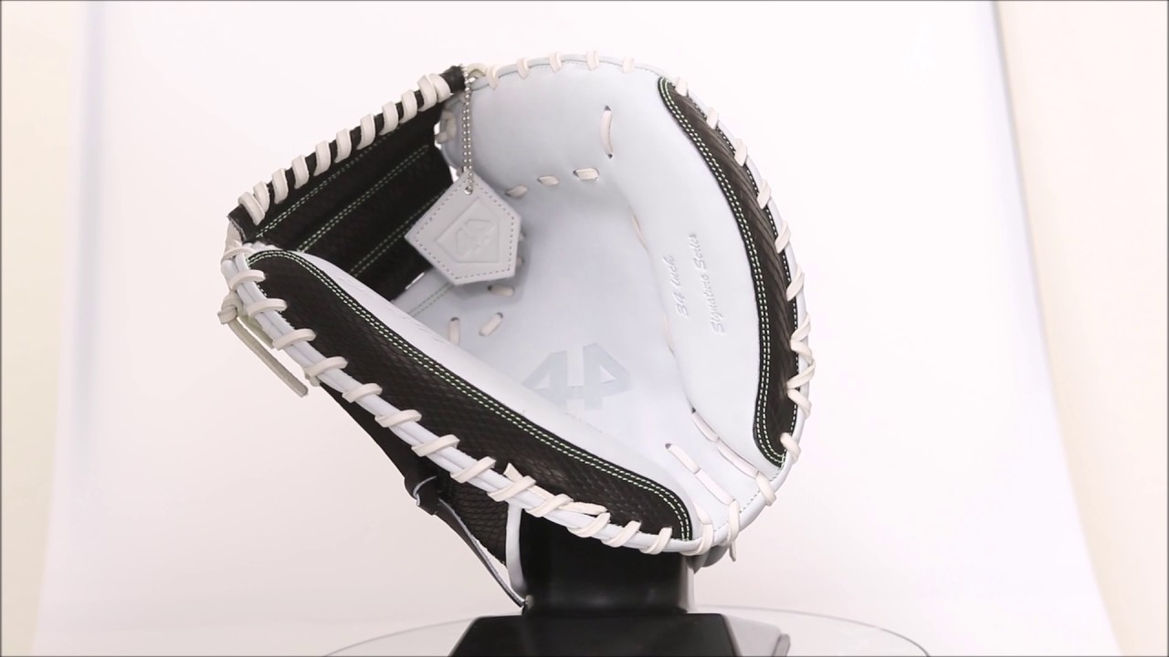 44 Pro Custom Baseball Glove Signature Series Black Snakeskin White ...