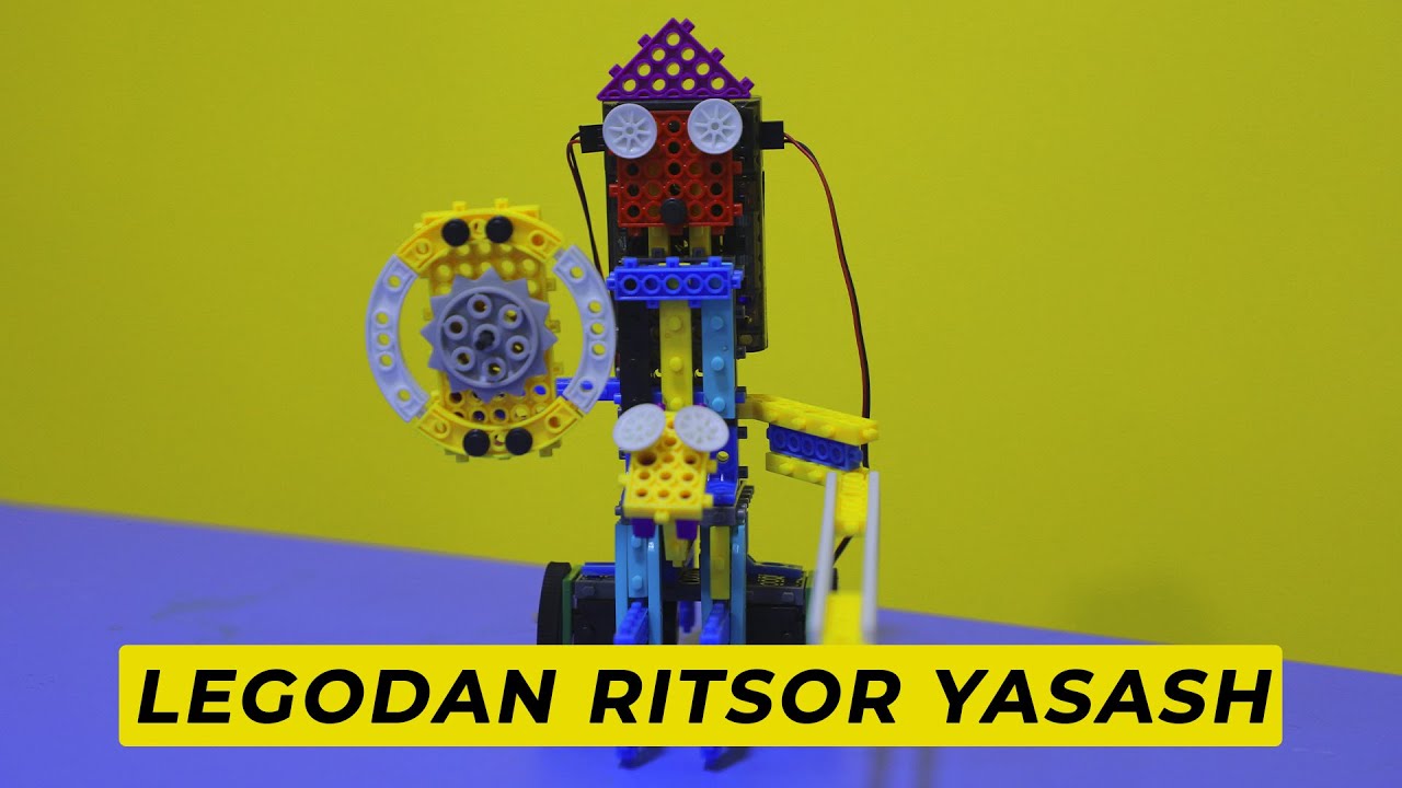 Legodan ritsor robot yasash - YouTube