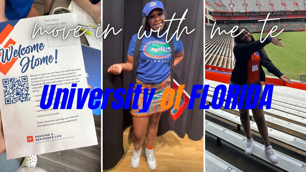 🐊 MOVE-IN DAY VLOG @UNIVERSITY OF FLORIDA 🐊 LAKESIDE RESIDENTIAL ...
