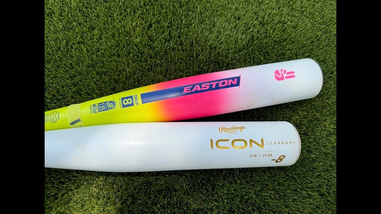 2026 Easton Dub (Drop 8) vs 2024 Rawlings Icon - YouTube