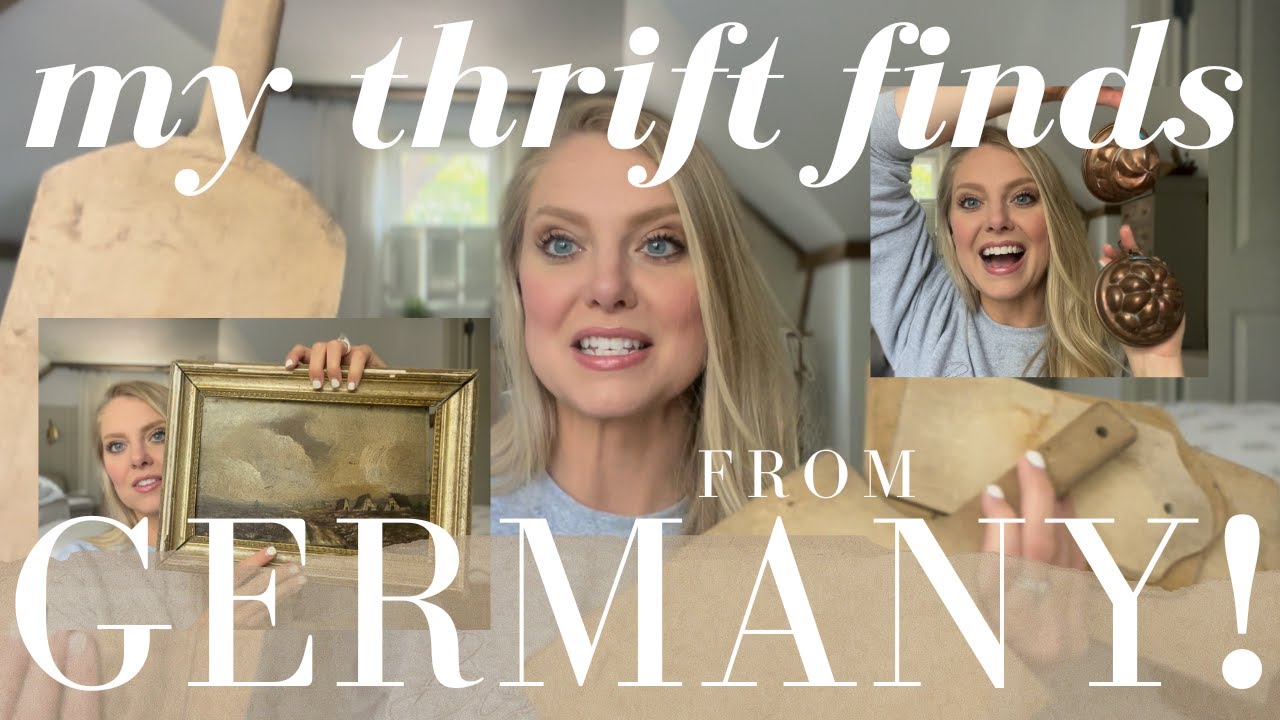 Thrifting in GERMANY! | German Thrift Finds - YouTube