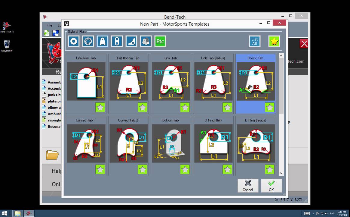 Bend-Tech 7x Plate Templates - MotorSports Edition - YouTube
