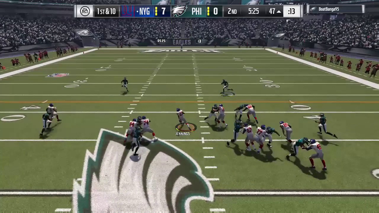Madden 17 online: NYG vs. PHI - YouTube