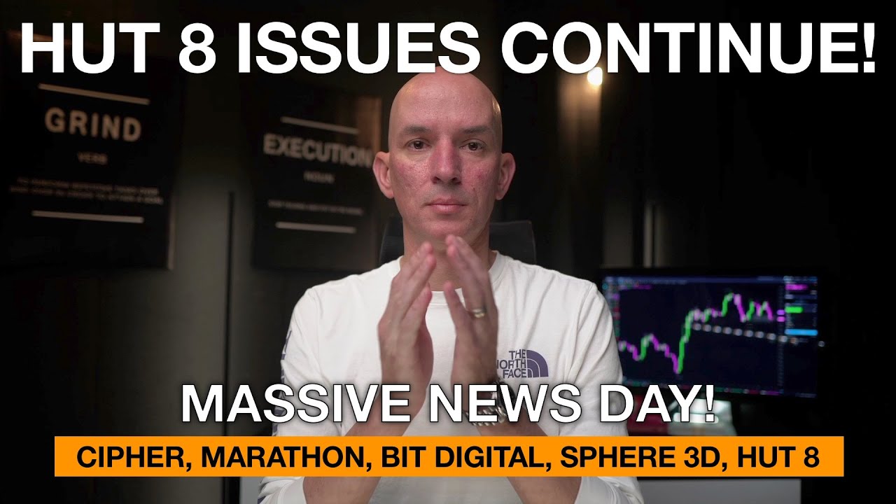 Massive News Day! Cipher, Marathon & Bit Digital! Sphere 3d & Hut 8 Report April Production ...
