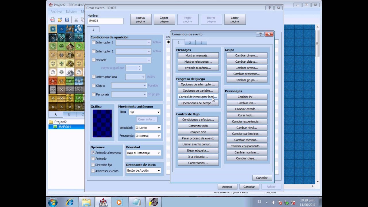 tutorial RPG maker - Cómo poner el script de Mini-Mapa - YouTube