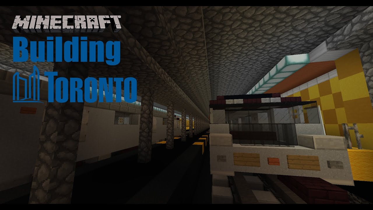 TTC Line 1 Subway Cars! - Minecraft Building Toronto #51 - YouTube