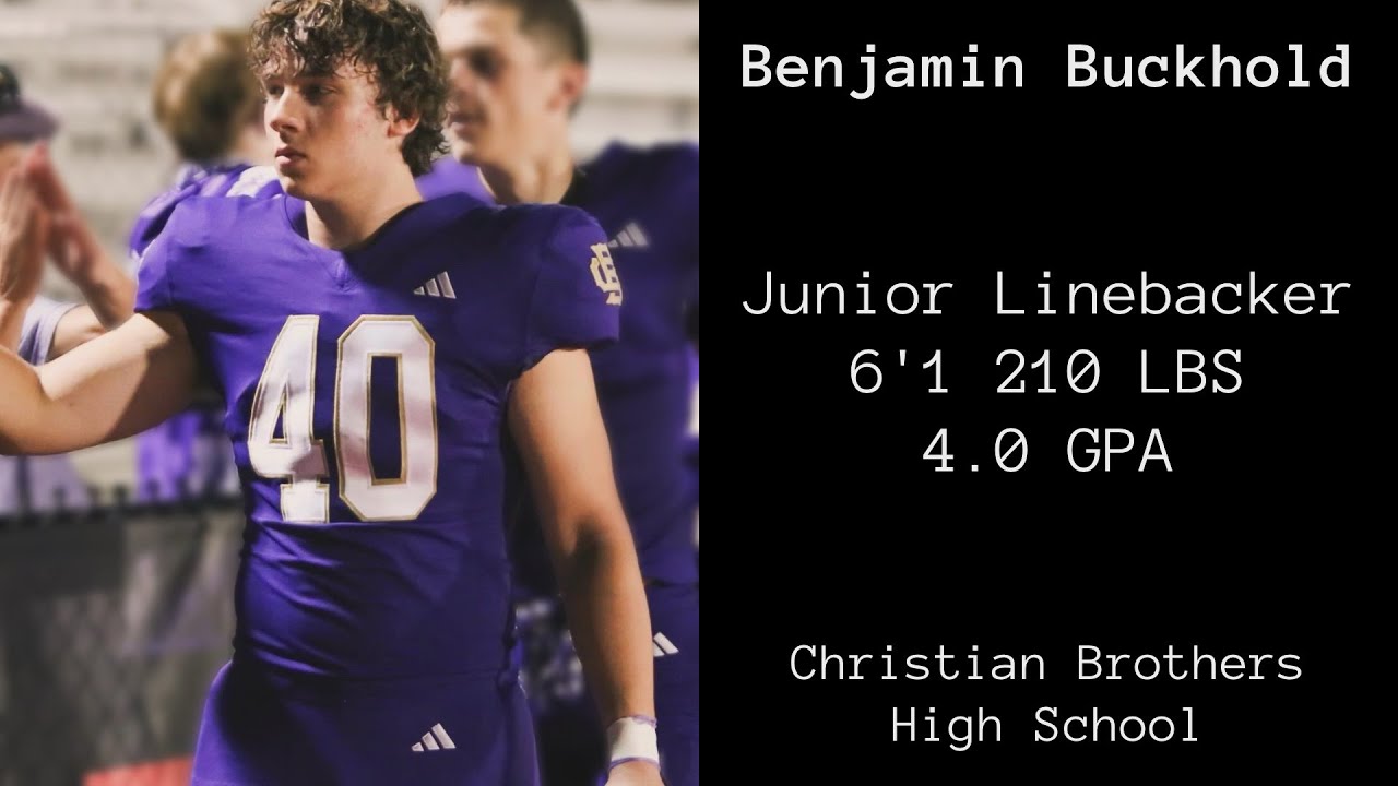 Benjamin Buckhold 2024 Season Highlights - YouTube