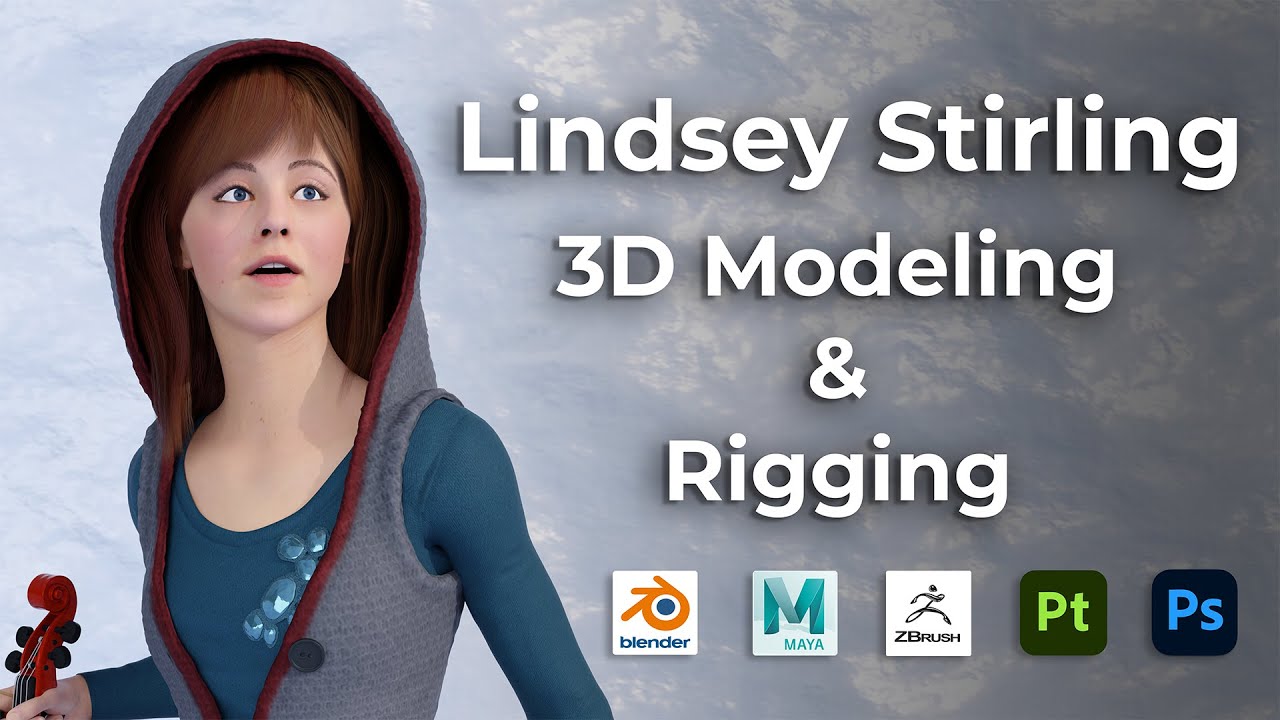 DEMO REEL - LINDSEY STIRLING - 3D MODELING & RIGGING - YouTube