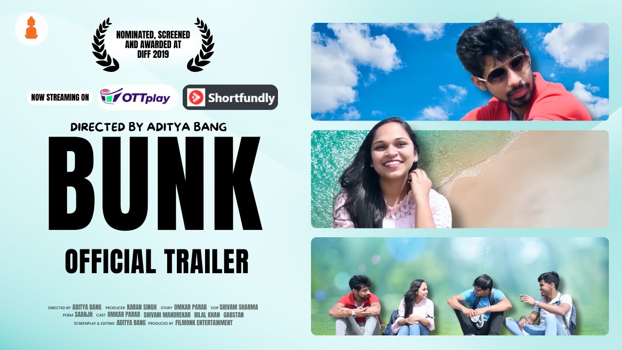 BUNK Official Trailer | Now Streaming on OTT PLAY #shortfilm - YouTube