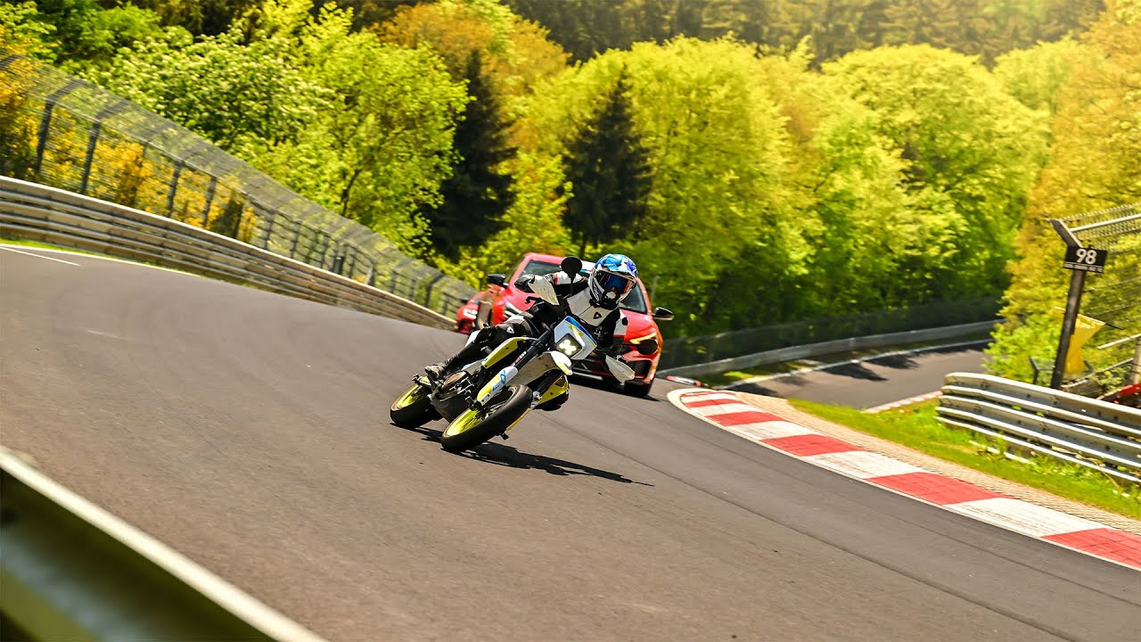 Husqvarna 701 Nurburgring (POV) - YouTube