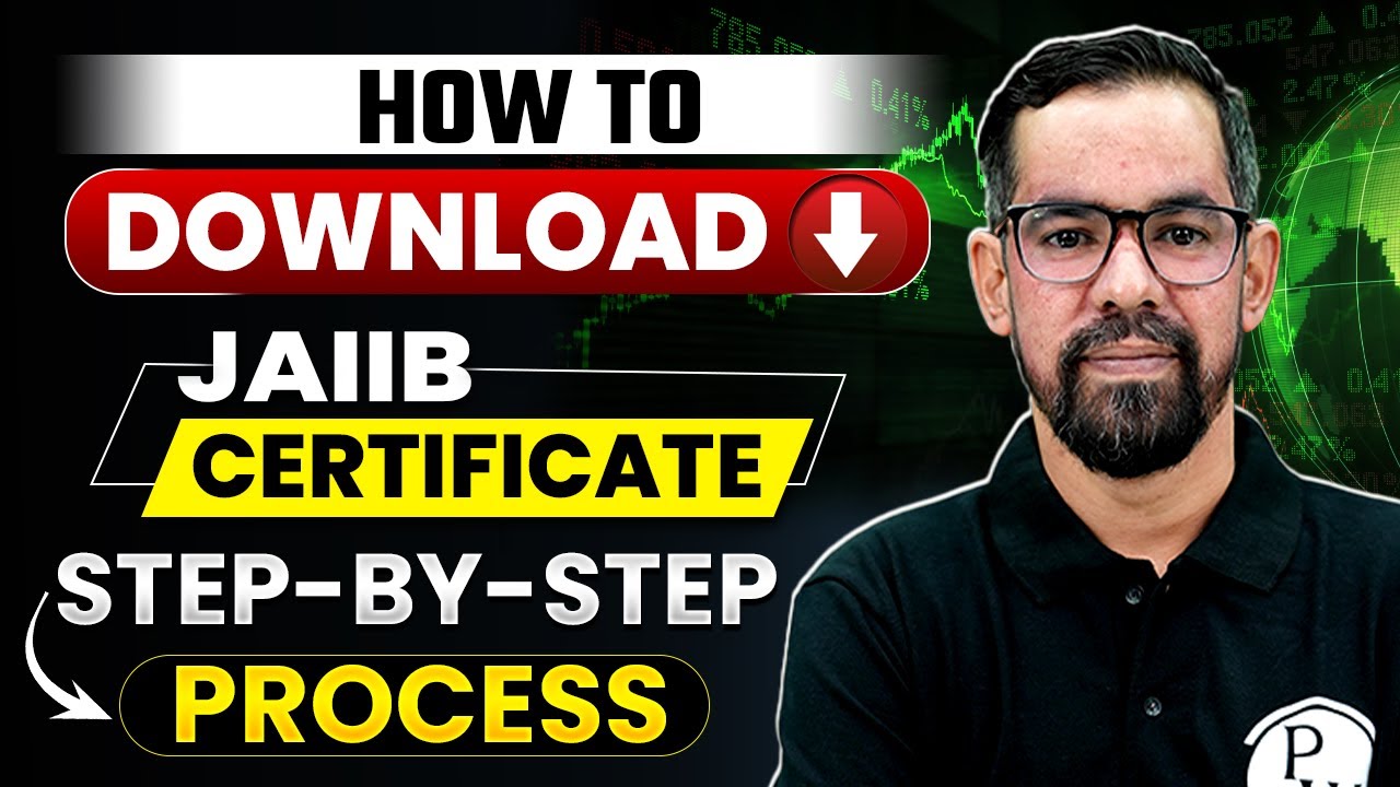 How To Download JAIIB Certificate From IIBF Website || Complete Details ...