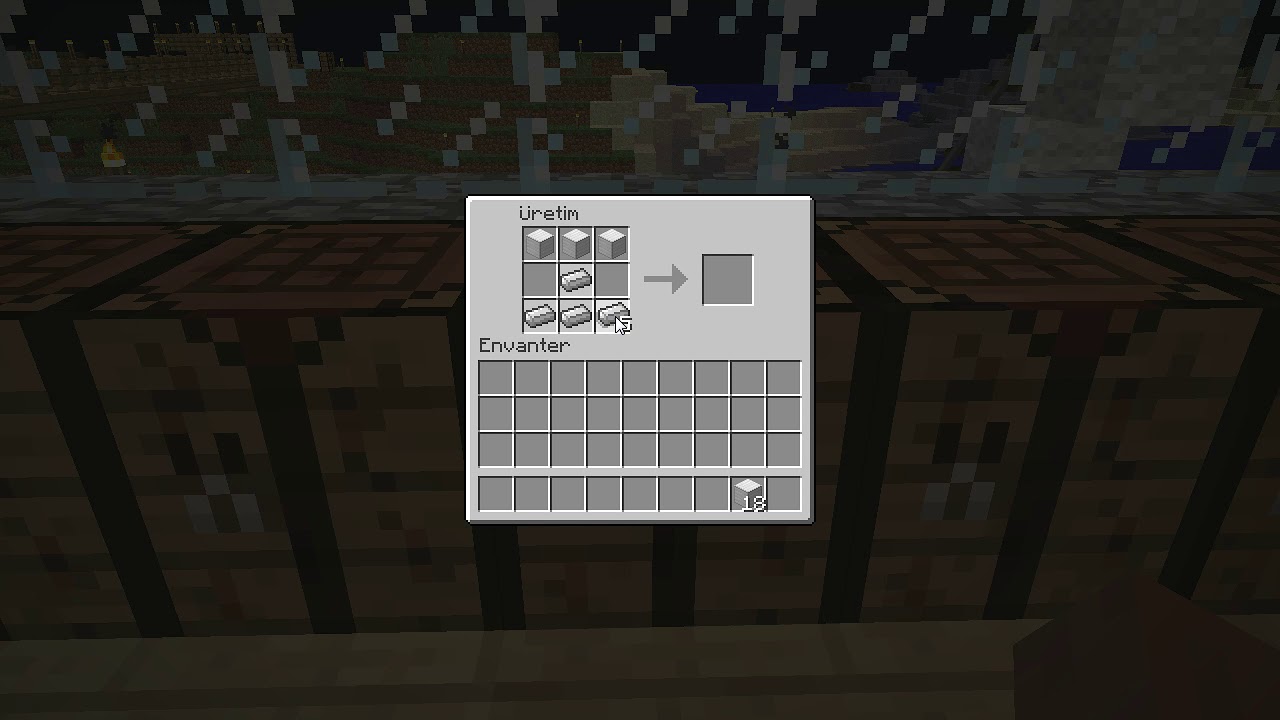 minecraft örs yapımı - YouTube