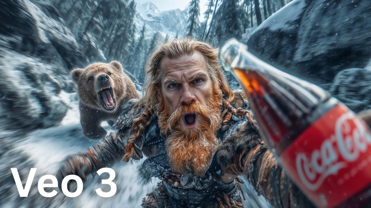 Bear Cola: Cold Revenge | The Viking Mistake — Veo 3 + Midjourney V7 - YouTube