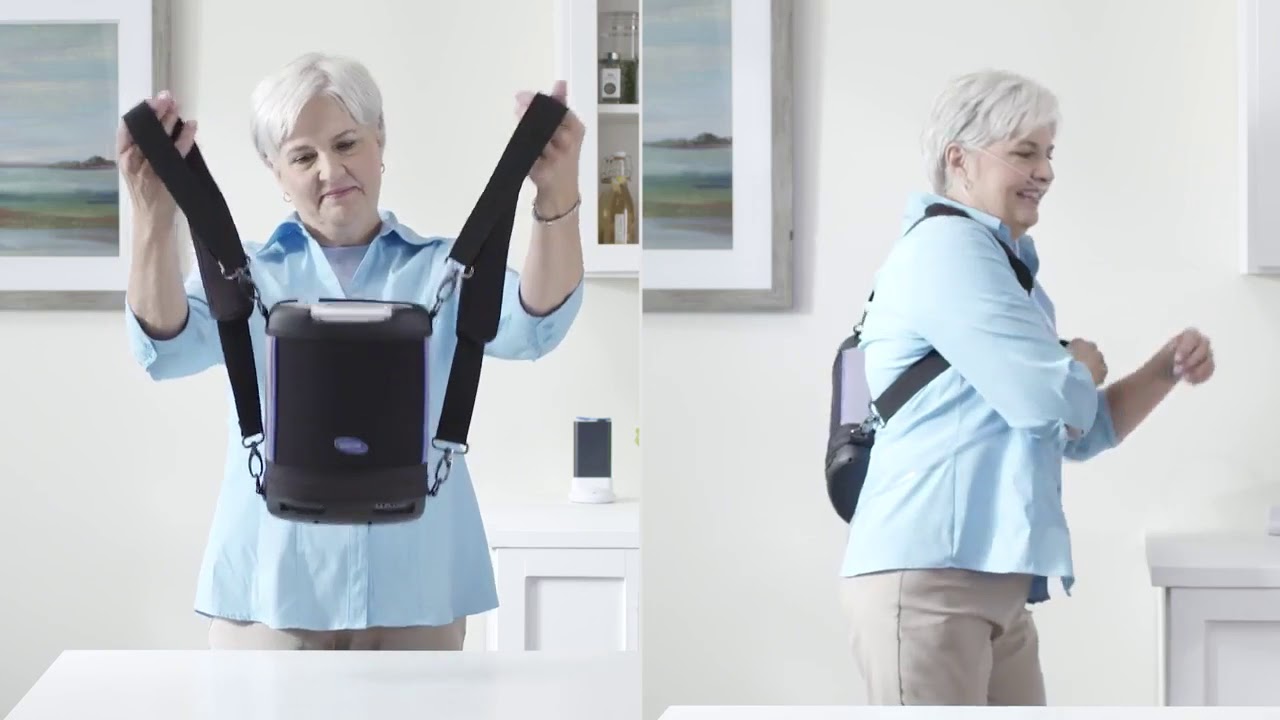 Invacare Platinum Mobile Portable Oxygen Concentrator Review Video ...