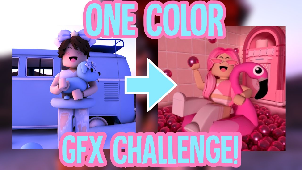 ONE COLOR gfx challenge w/ mxddsie - YouTube
