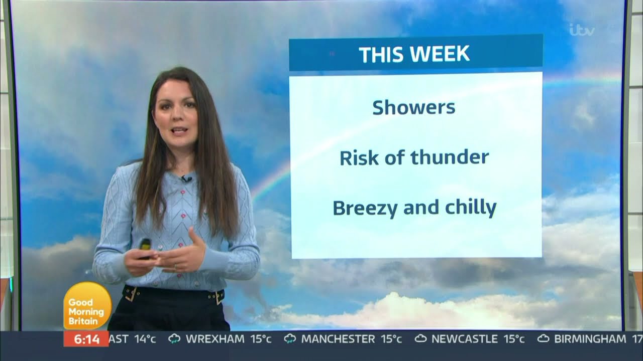 Laura Tobin - Good Morning Britain Weather 10th May 2021 - YouTube