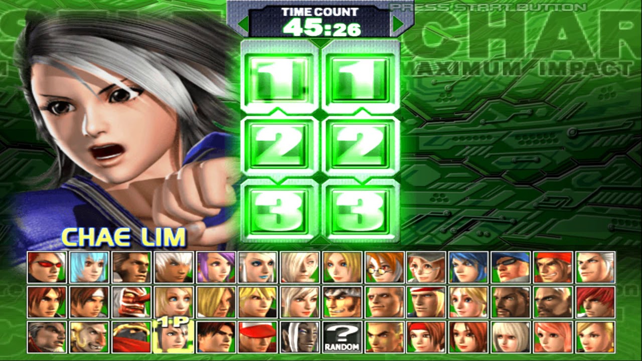 KOF Maximum Impact Regulation A [PS2] Games in Memories - YouTube