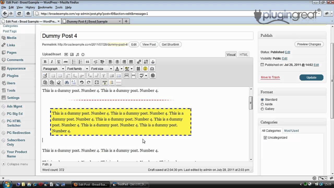 Creating Johnson Boxes with Big Ed WordPress Plugin - YouTube