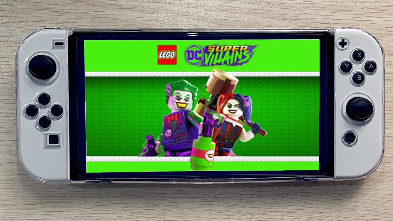 Lego DC Super villains / Nintendo Switch Oled Gameplay - YouTube