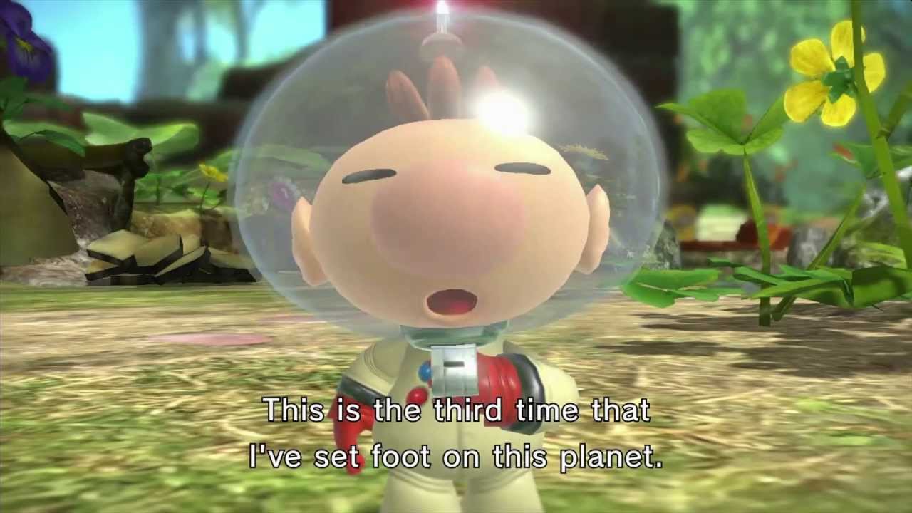 Pikmin 3 Secret Memos: Olimar's Expedition Log - In the Garden - - YouTube