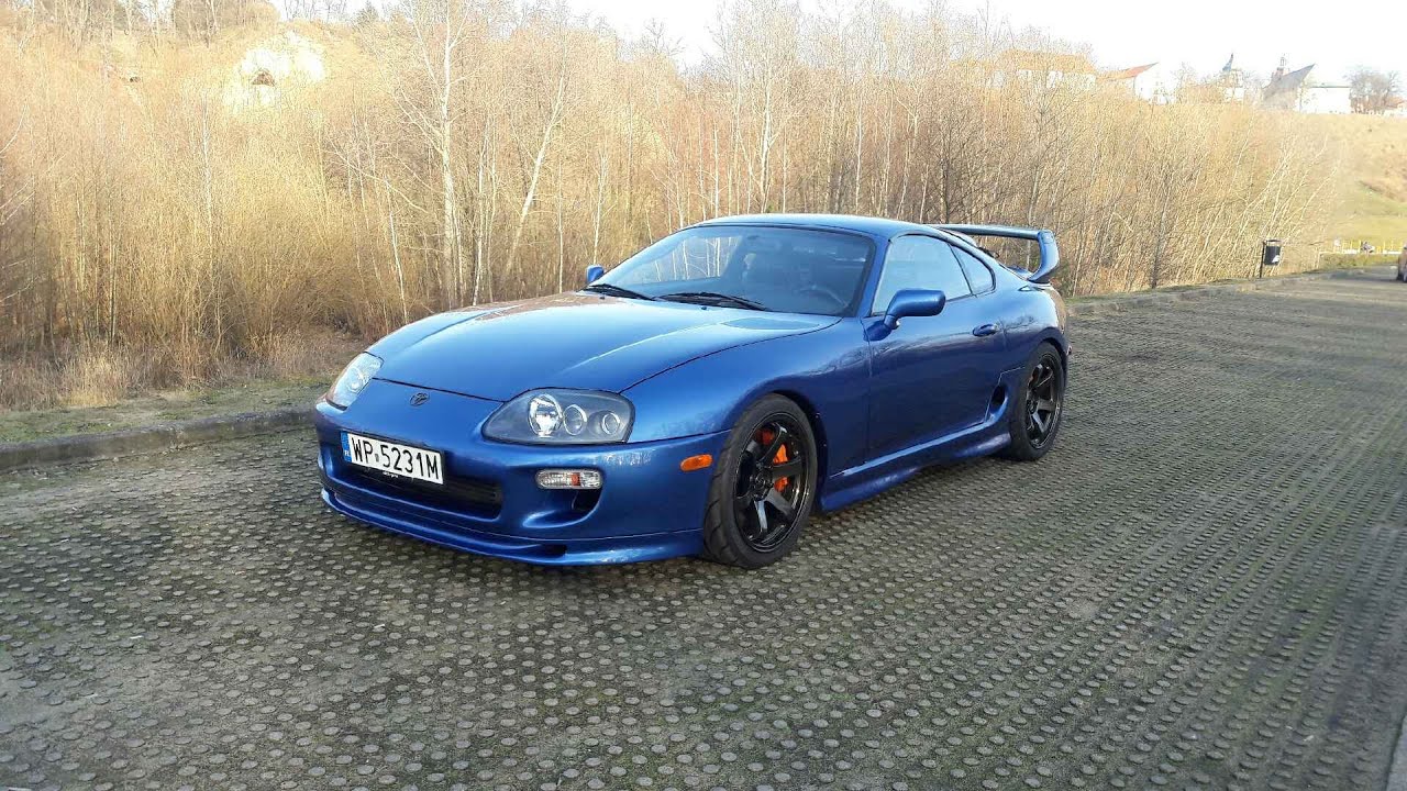 Toyota Supra Take off & fly by - YouTube