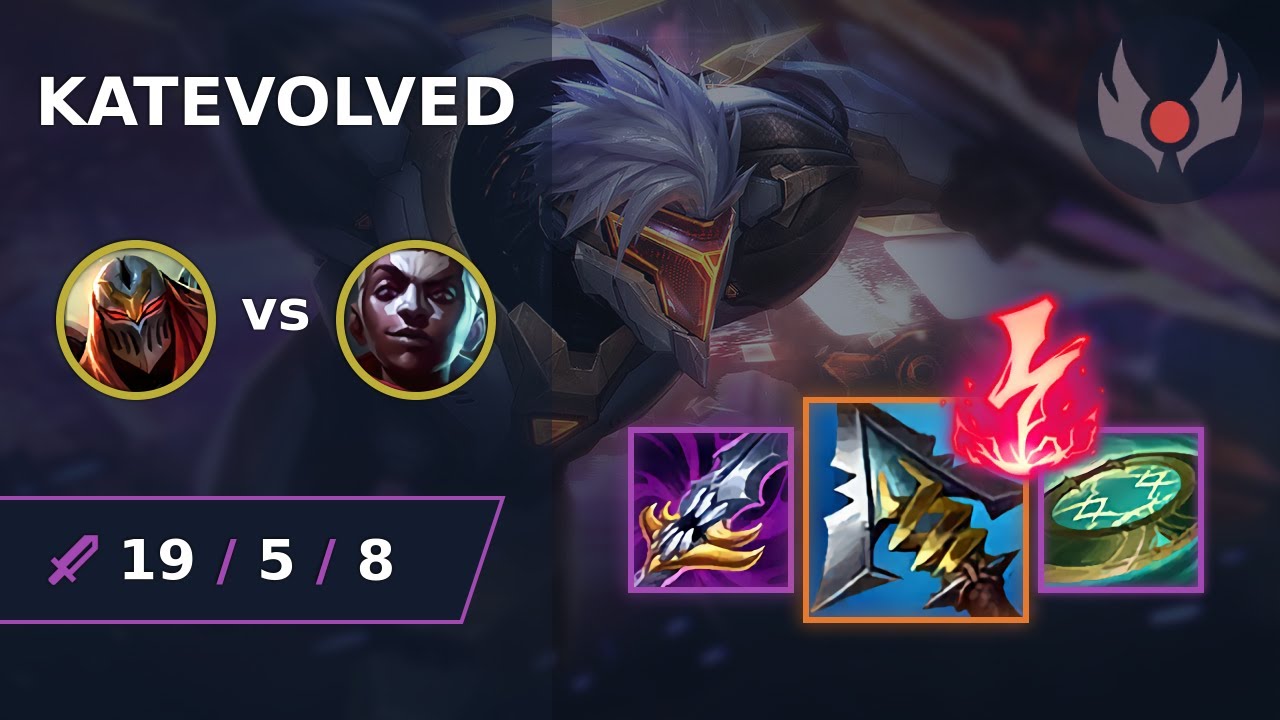 [ KatEvolved ] Zed MID vs Ekko | NA GRANDMASTER | LOL Season 2024 - YouTube