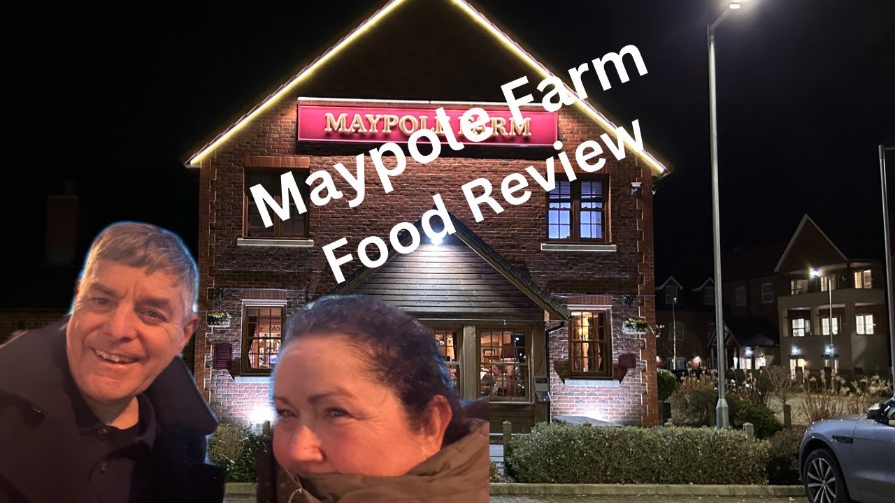 FOOD REVIEW MAYPOLE FARM KEMPSTON - YouTube