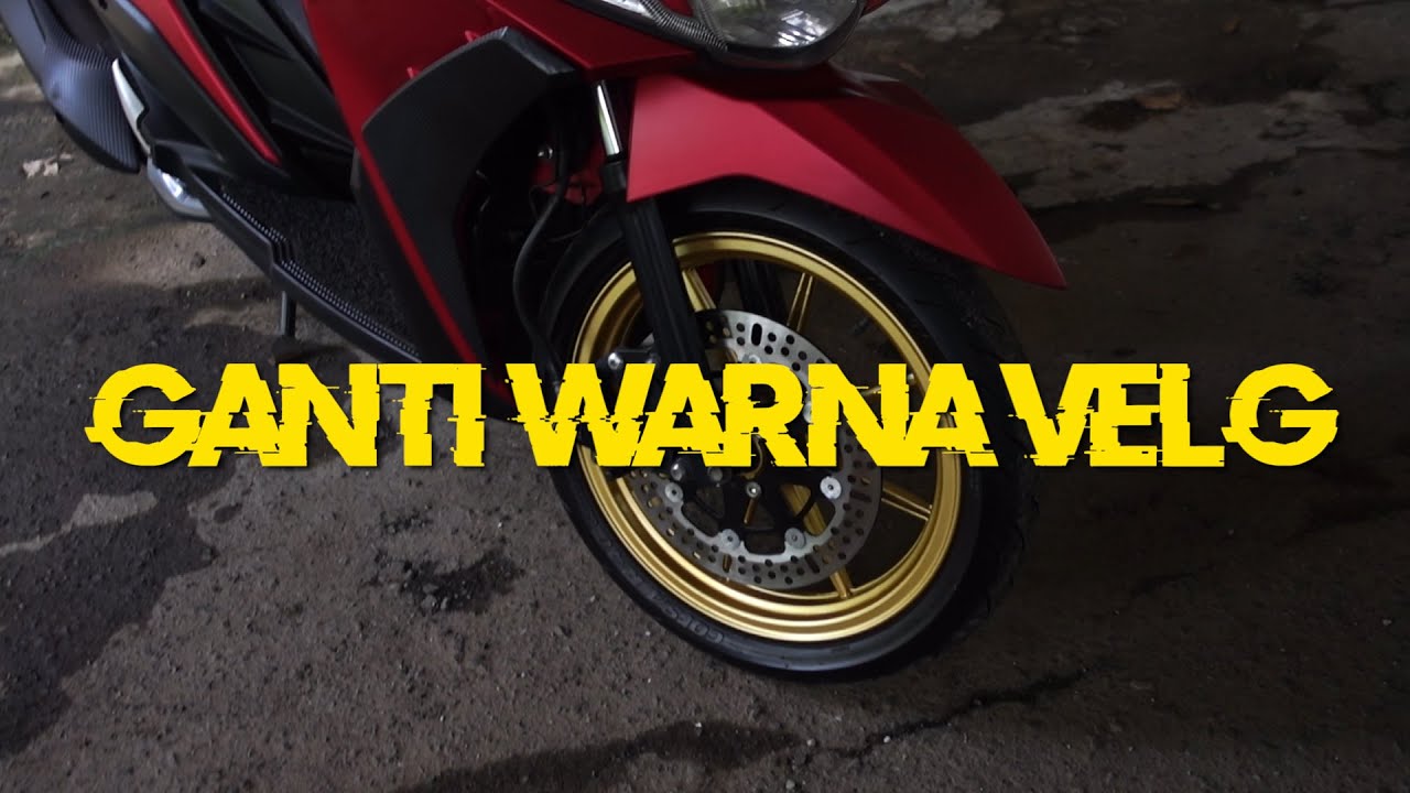 REPAINT VELG MIO Z M3 PAKAI SAPPORO OV 02 | VROSSI COMET P8 | - YouTube