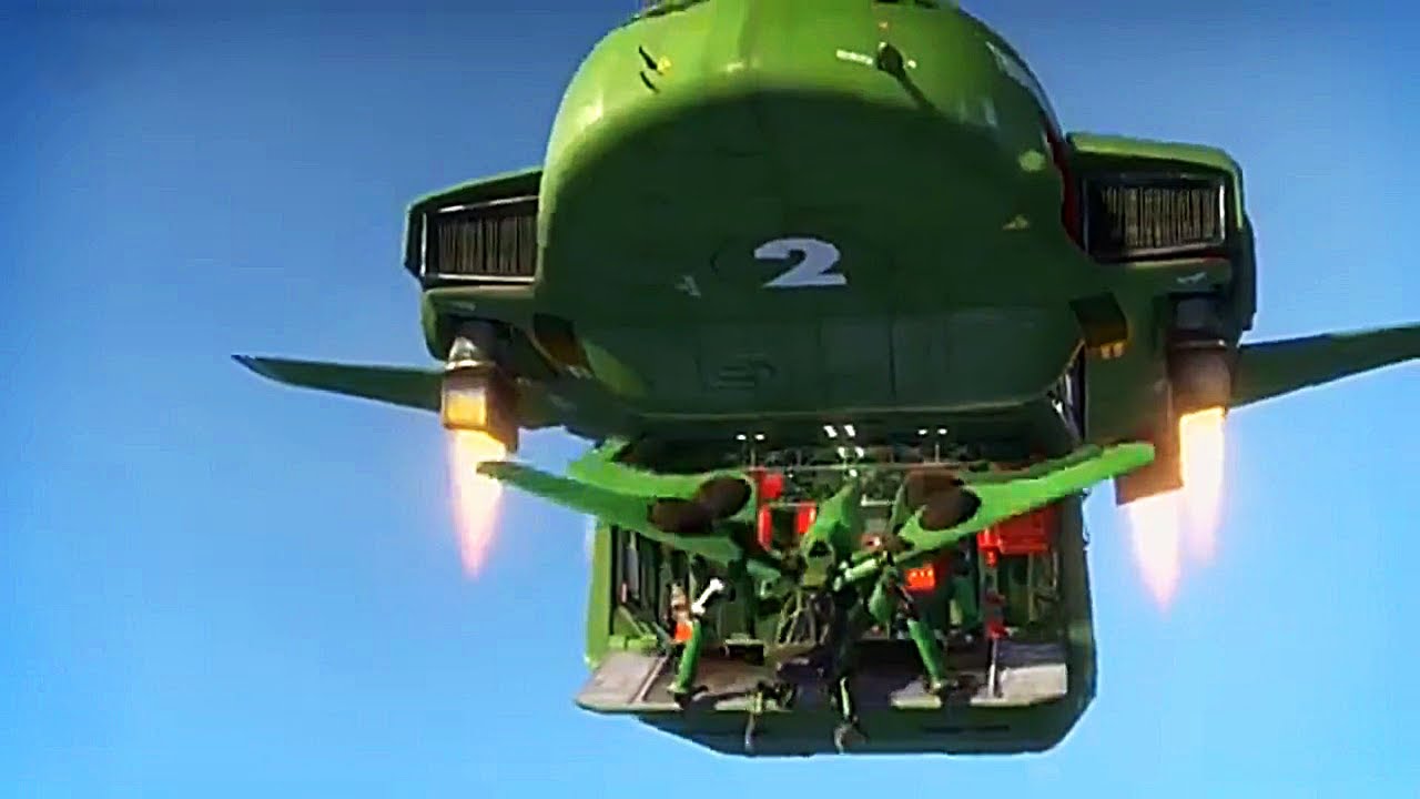 Thunderbirds Are Go | Dragonfly Pod Launch - YouTube