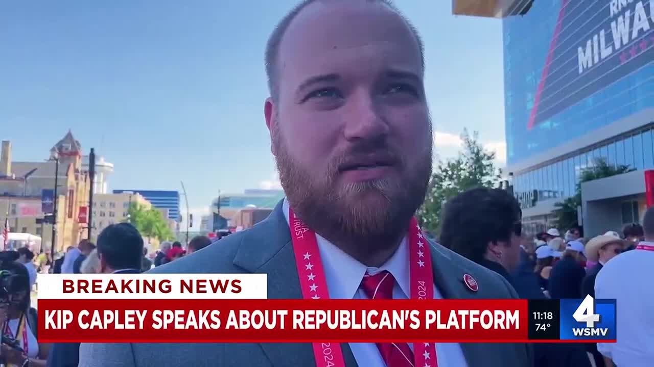 Tennessee state rep speaks about Republicans' platform at convention ...
