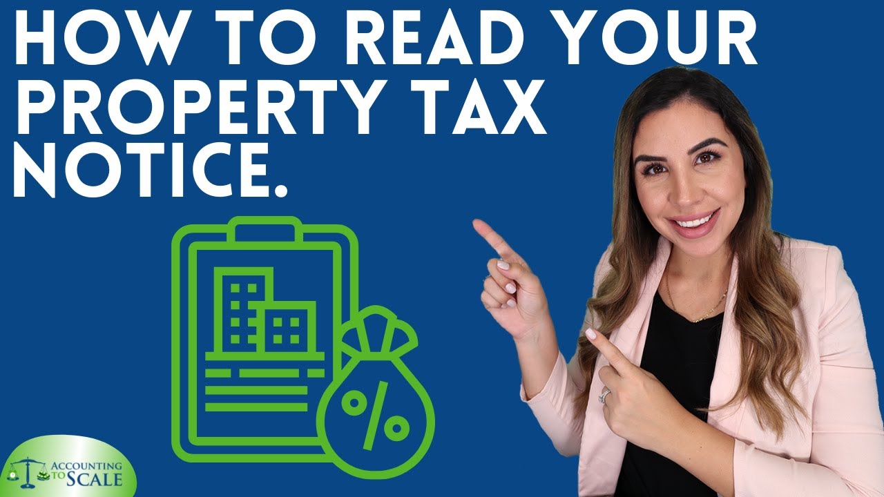 How to read your Property Tax Notice, or TRIM. - YouTube