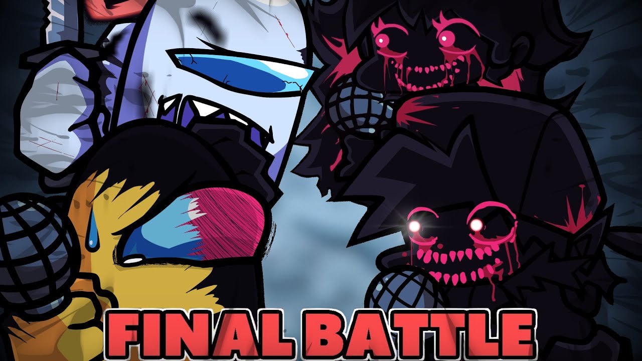 FRIDAY NIGHT FUNKIN' Mod EVIL Boyfriend VS Yellow FINAL BATTLE (V4 ...