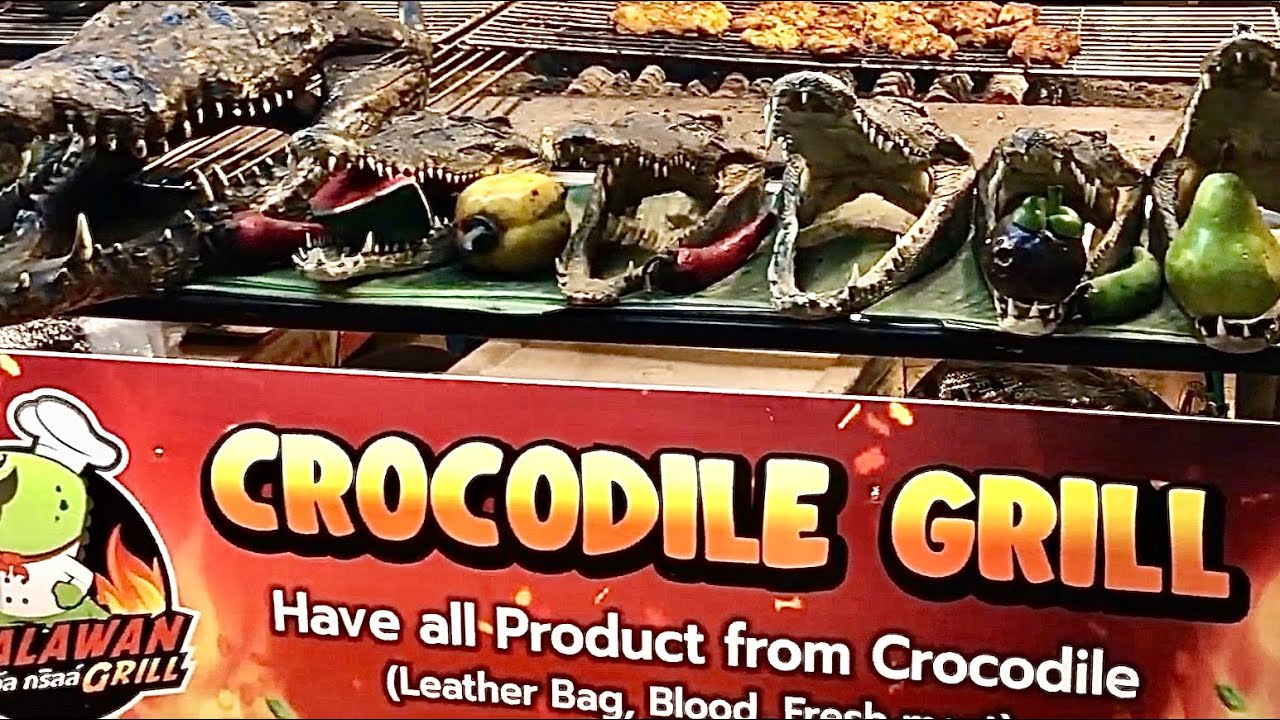 Savoring Thai Delicacy: Exquisite Crocodile Dish Revealed! - YouTube