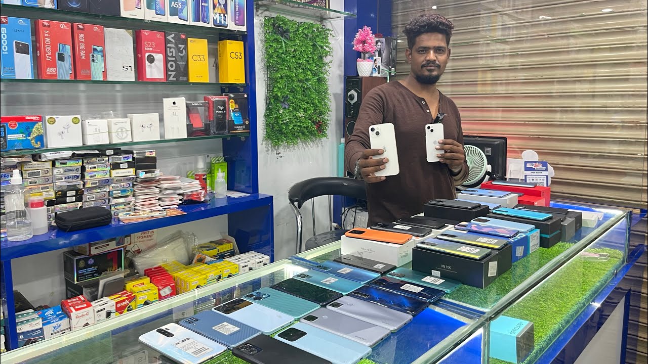 Dhone umar mobile second hand mobile store exchange mobile store - YouTube
