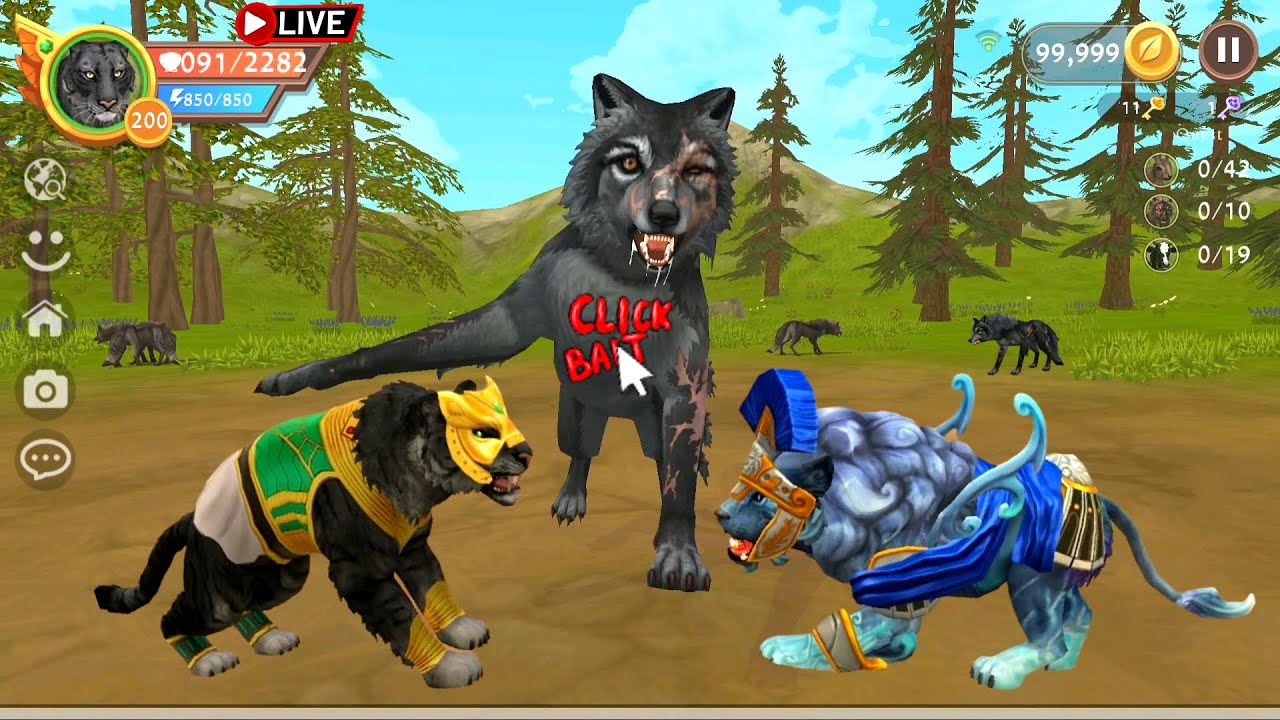 🔴 LIVE | WildCraft: Animal Sim Online 3D - The Wolf | - YouTube