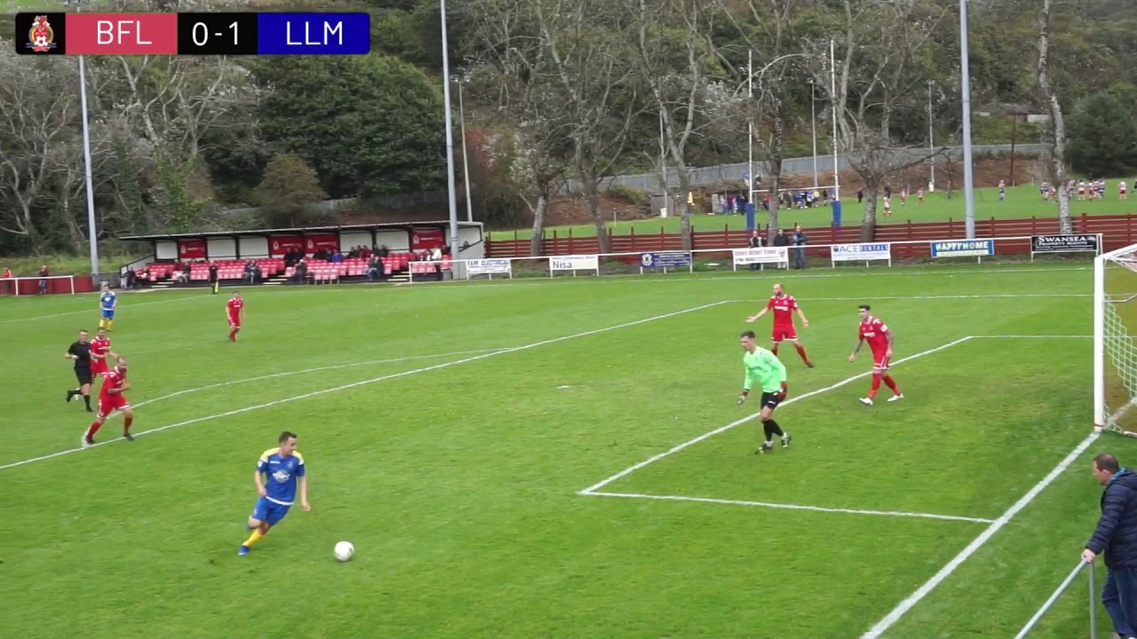 Briton Ferry Llansawel (2) v (4)Llanwit Major - YouTube
