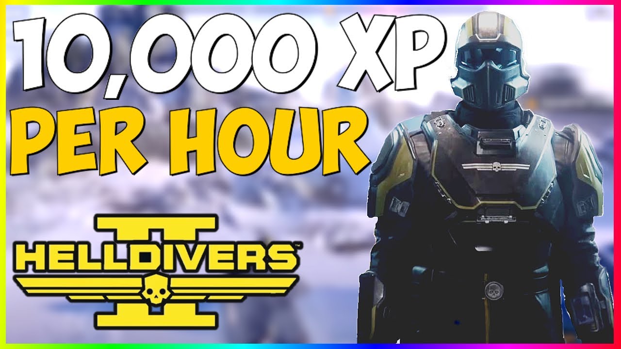 The Fastest XP Farming Method in HELLDIVERS 2 - YouTube