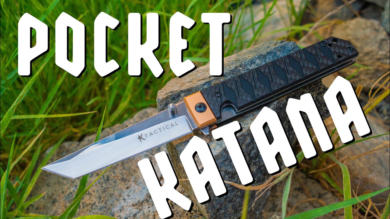 Budget Oriented Katana Style Pocket Knife - KTactical Folding Knife ...