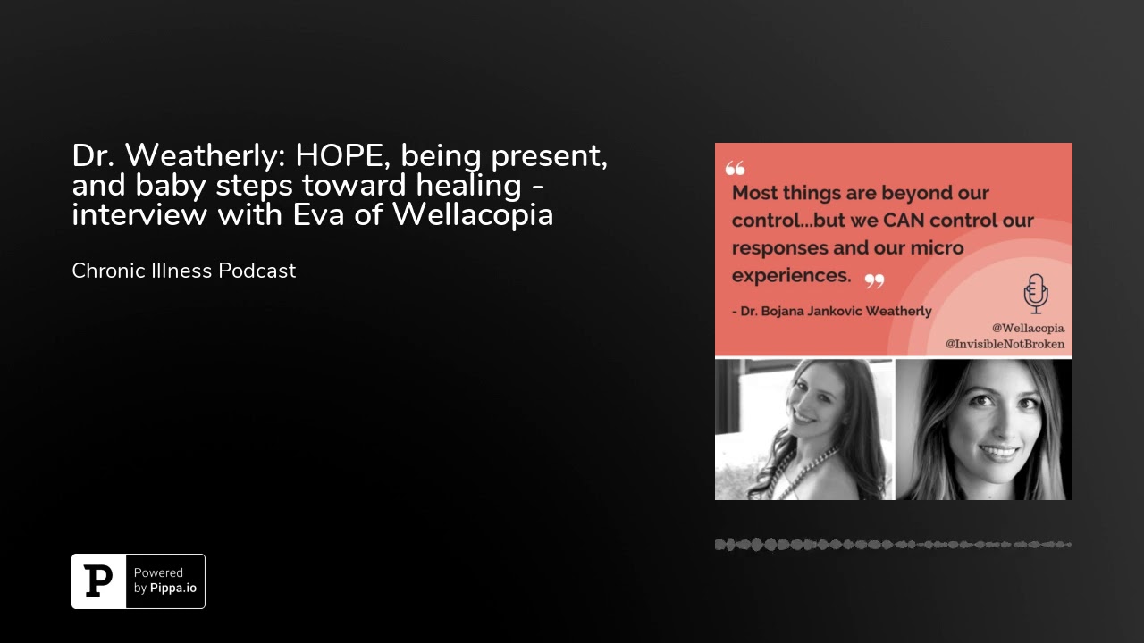 Dr. Weatherly: HOPE, being present, and baby steps toward healing ...