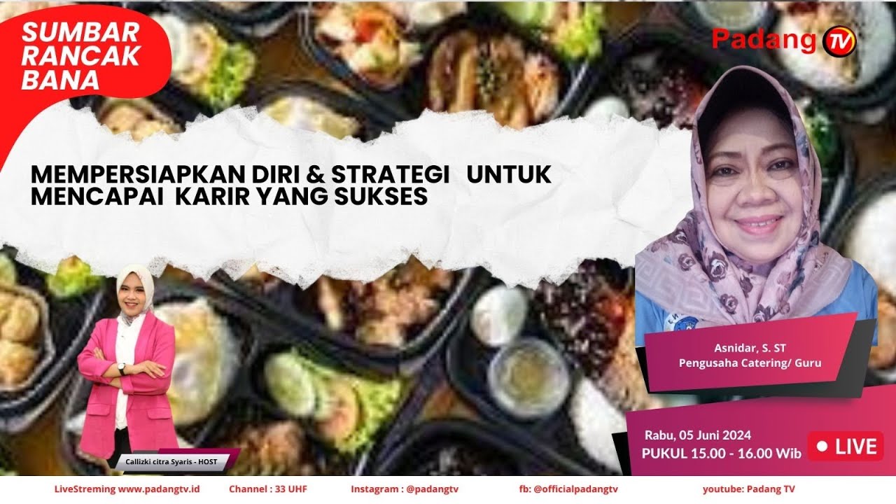 LIVE : Sumbar Rancak Bana - Mempersiapkan diri dan strategi untuk ...