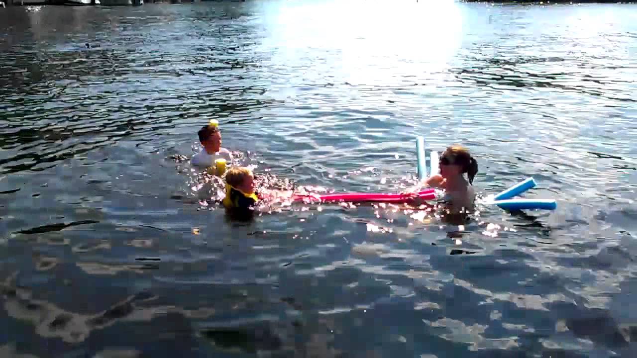 Fun on the lake - YouTube