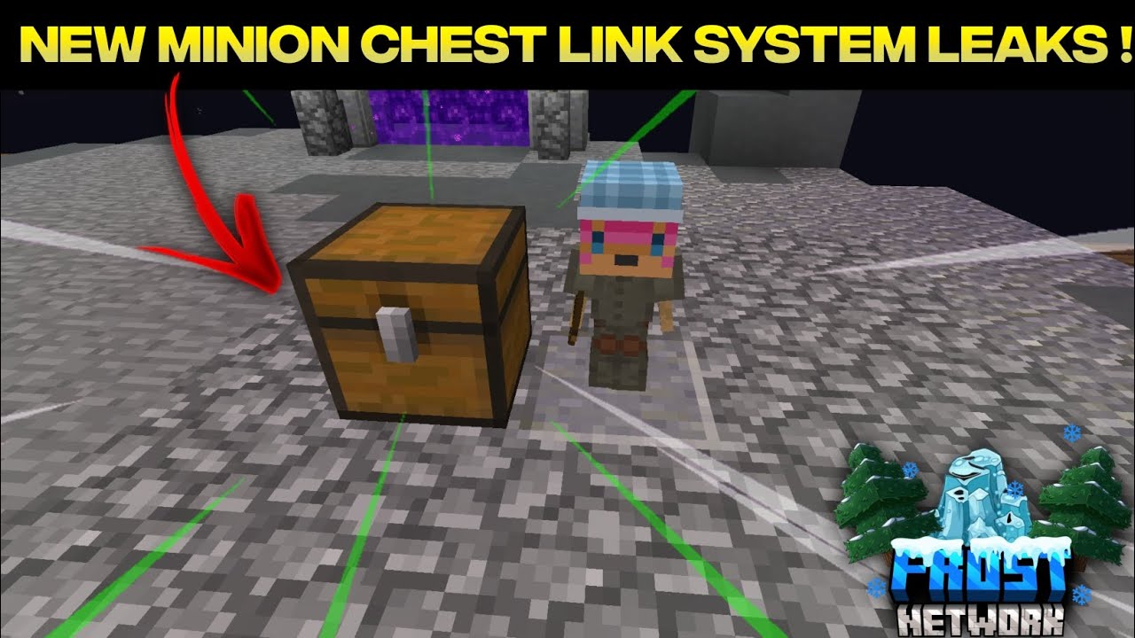 Alart - New FrostNetwork Minion Chest Link System Sneak Peaks ! - YouTube