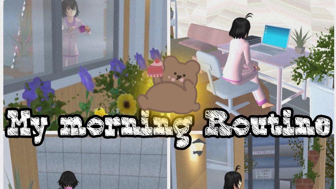 Morning Routine ||Sakura school simulator - YouTube