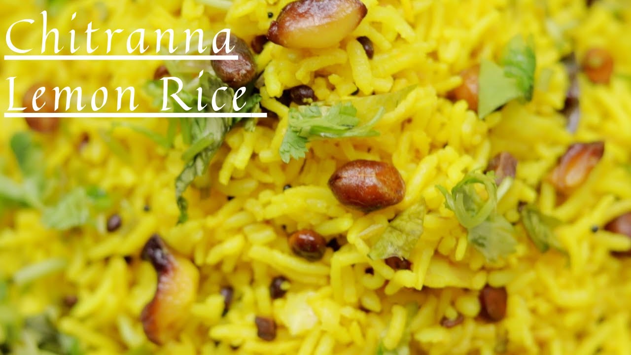 Authentic Udupi style Chitranna | Lemon Rice | Easy breakfast recipe ...