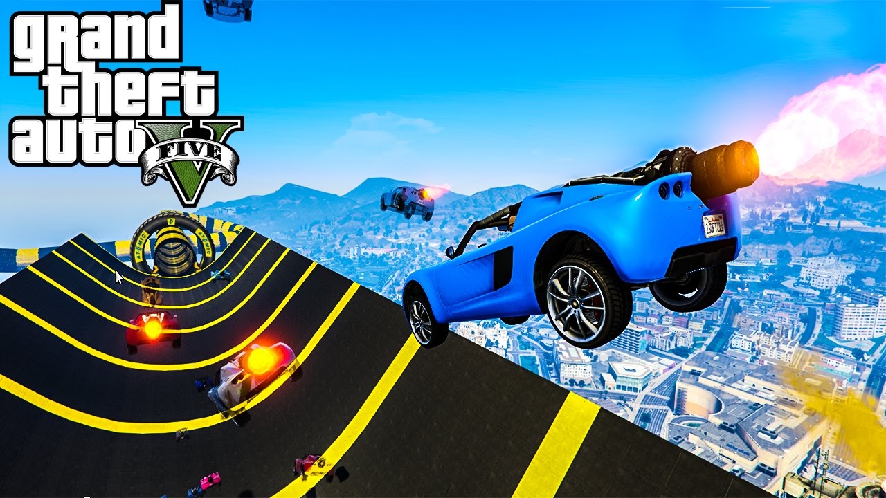 TRKE SA LUDIM AUTOMOBILOM - GTA V ONLINE - YouTube