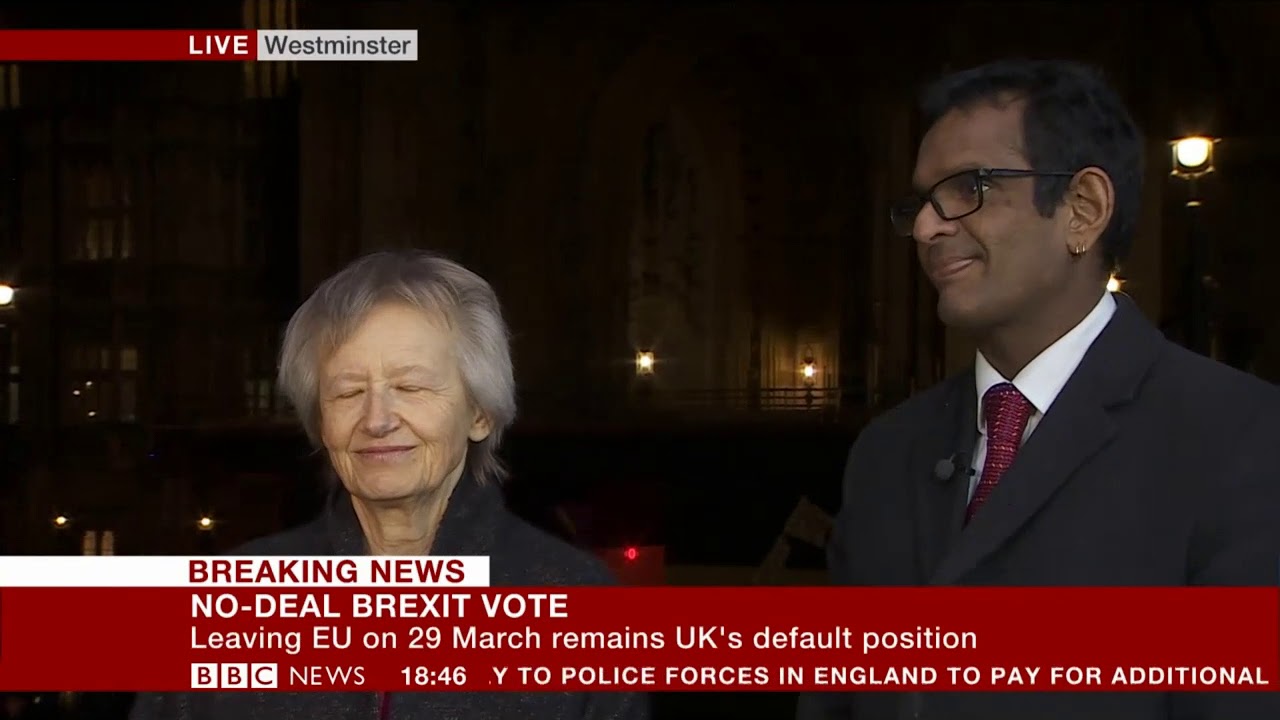 No deal Brexit vote - Jill Rutter, BBC News - YouTube