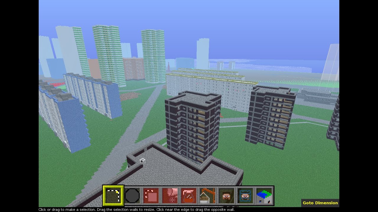 Moscow scenery for minecraft / Москва декорации к Minecraft - YouTube