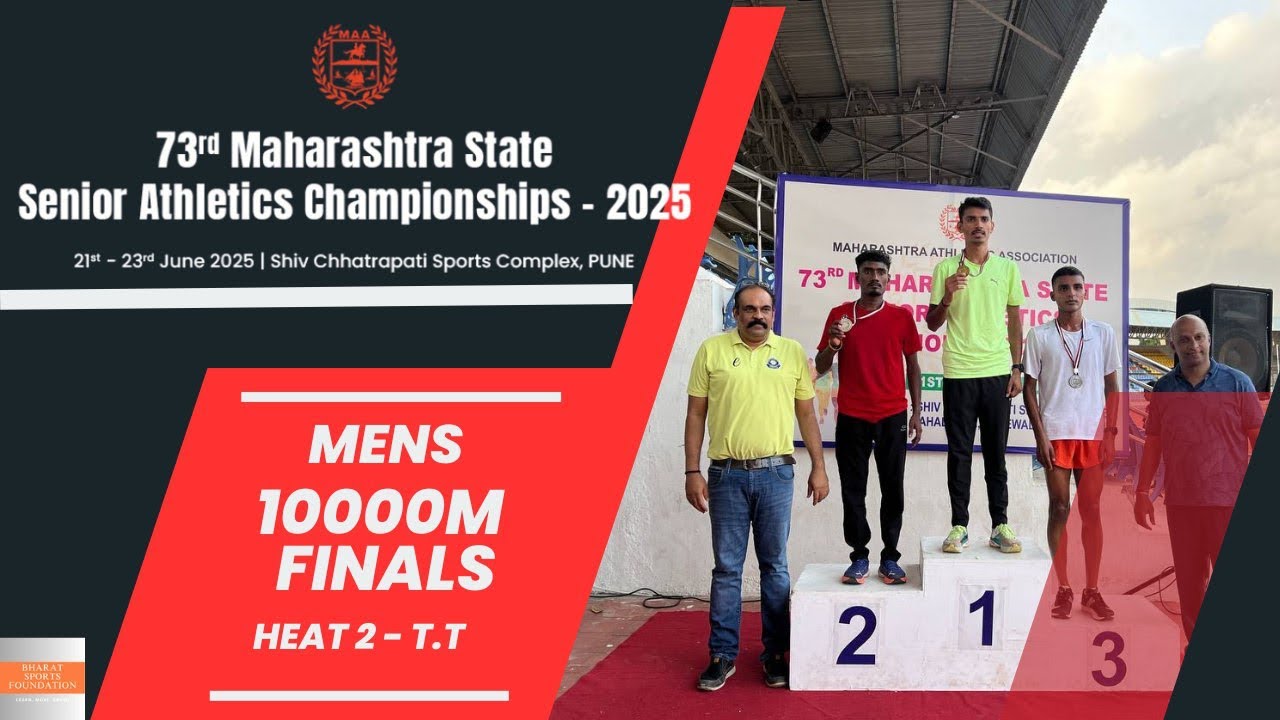 10,000m Showdown | Pune Witnesses Epic Long-Distance Race| Mens 10000M ...