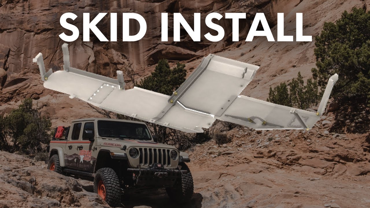 Jeep Gladiator JT Full Skid System Install - YouTube