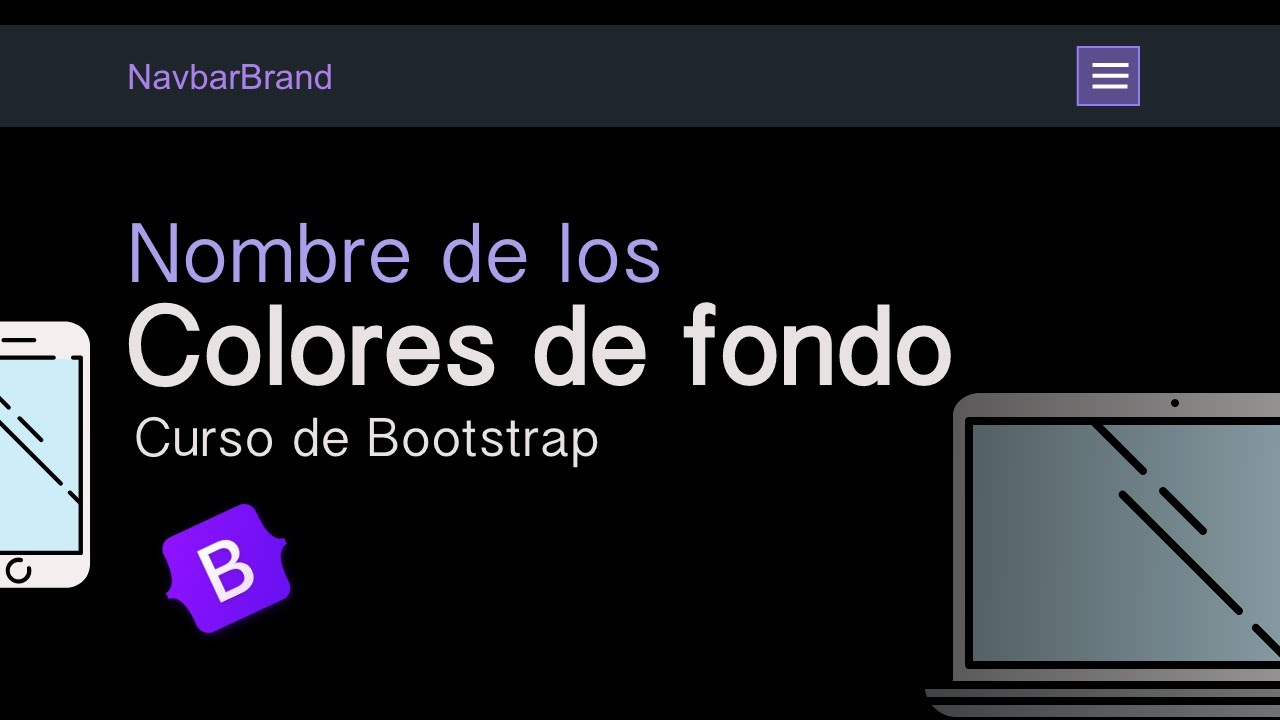 Curso Bootstrap- Colores de fondo - YouTube